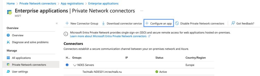 Configuring NDES-Infrastructure to Support SCEP with Intune