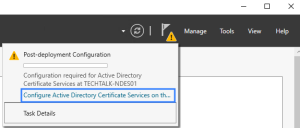 Configuring NDES-Infrastructure to Support SCEP with Intune – Techtalk.nu