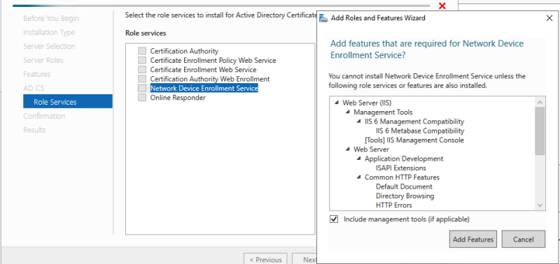Configuring NDES-Infrastructure to Support SCEP with Intune – Techtalk.nu