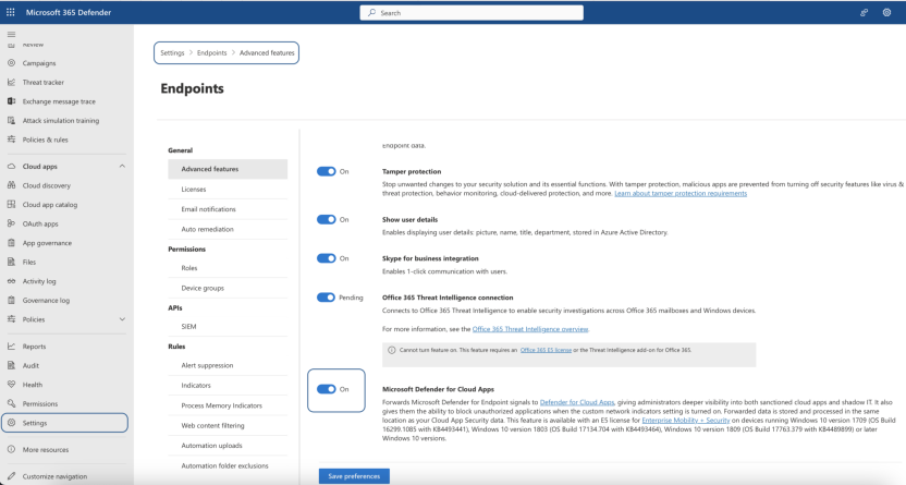MDCA: Setup Cloud Discovery for MDE Devices – Techtalk.nu