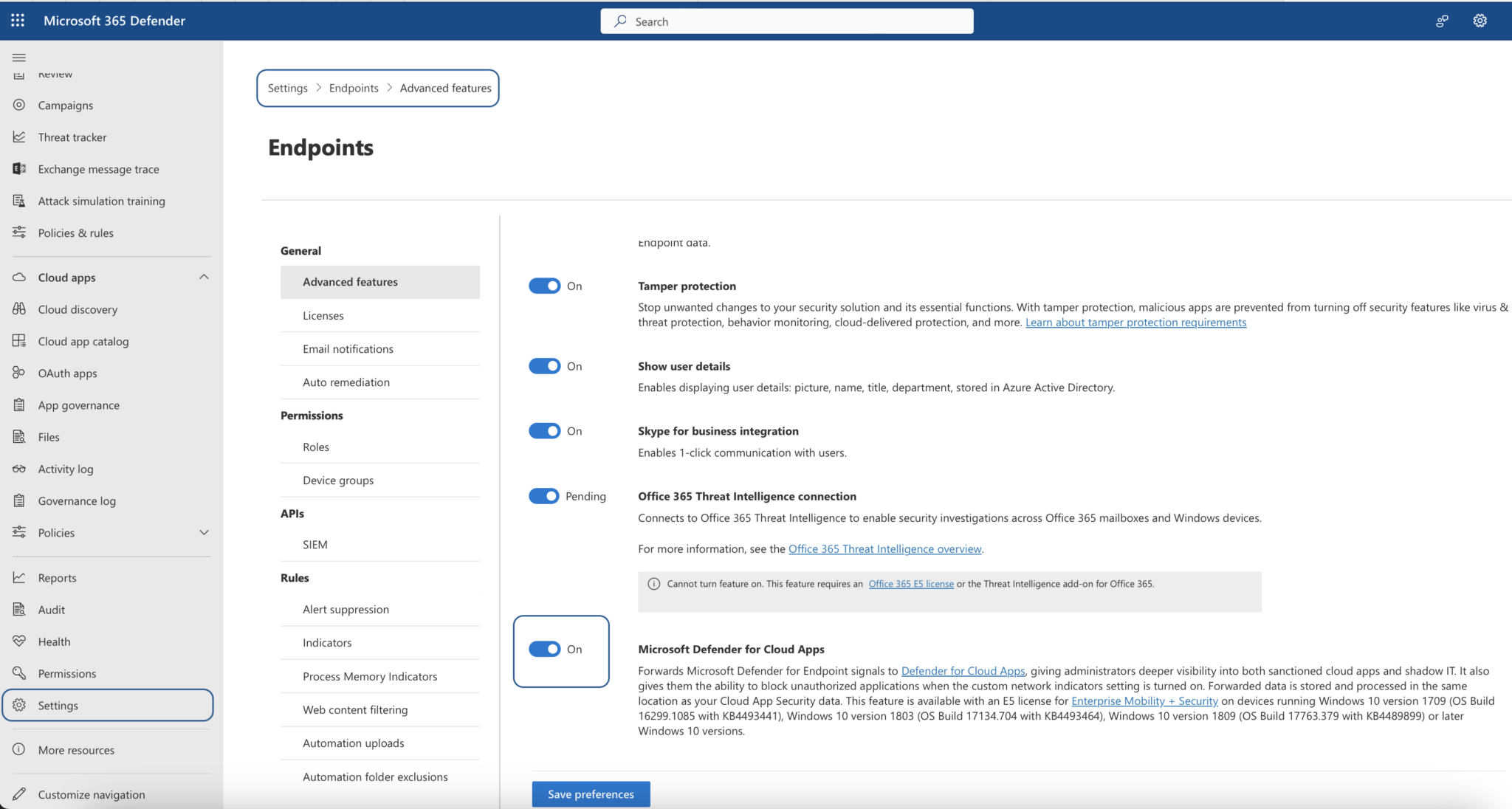 MDCA: Setup Cloud Discovery for MDE Devices – Techtalk.nu